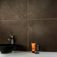 Bond Tile Remnant Brown 24 in. x 24 in. Textured Porcelain Floor and ... Bond Tile Remnant Brown 24 in. x 24 in. Textured Porcelain Floor and ...