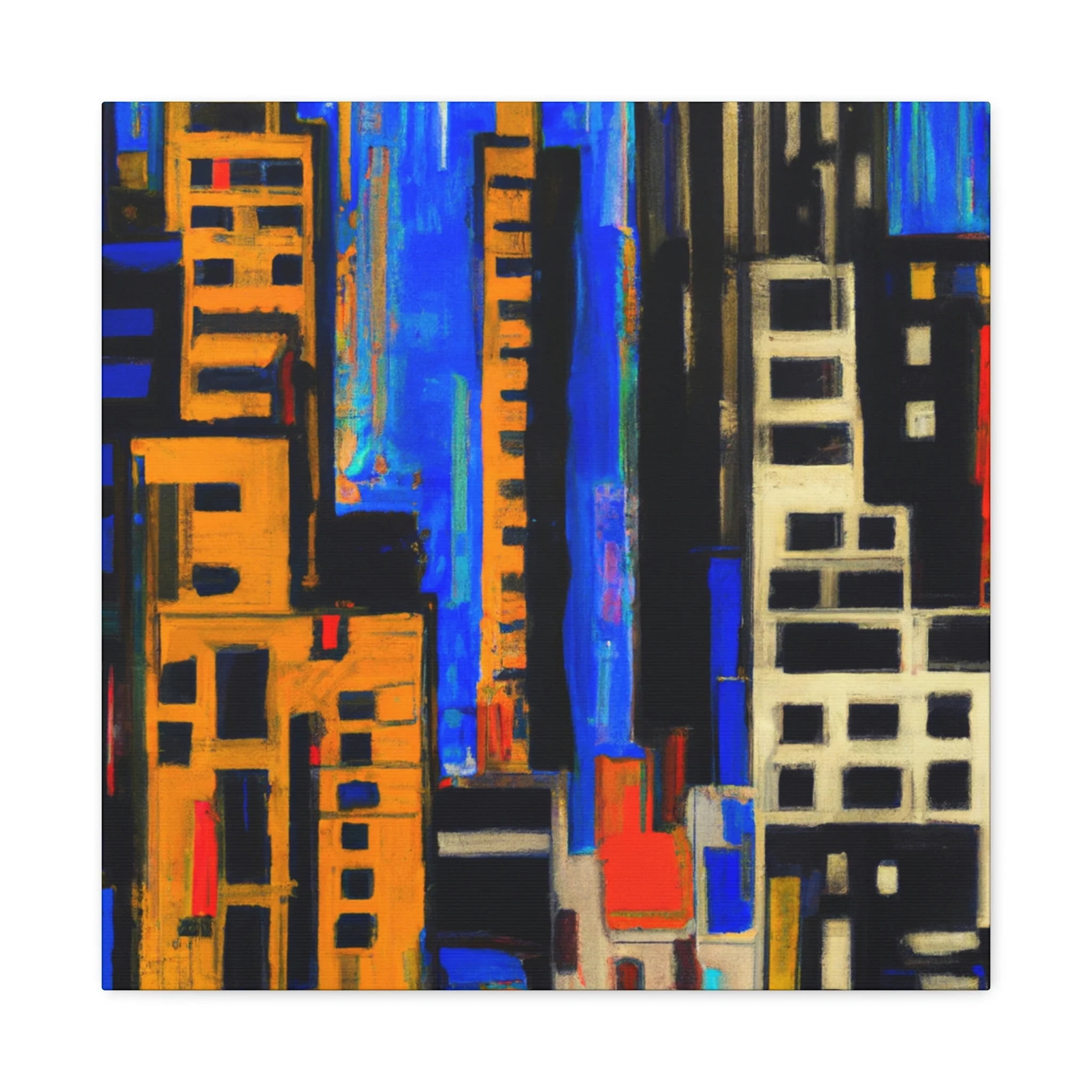 Minimal Expressionism Form - Canvas - Walmart.com