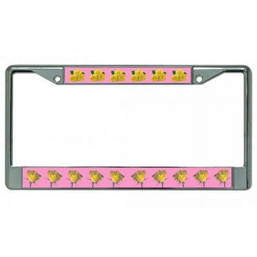 Deadpool Multi Logo Chrome License Plate Frame - Walmart.com