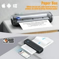 Inkless Portable Wireless for Travel - High Resolution, 4200mAh Battery ...