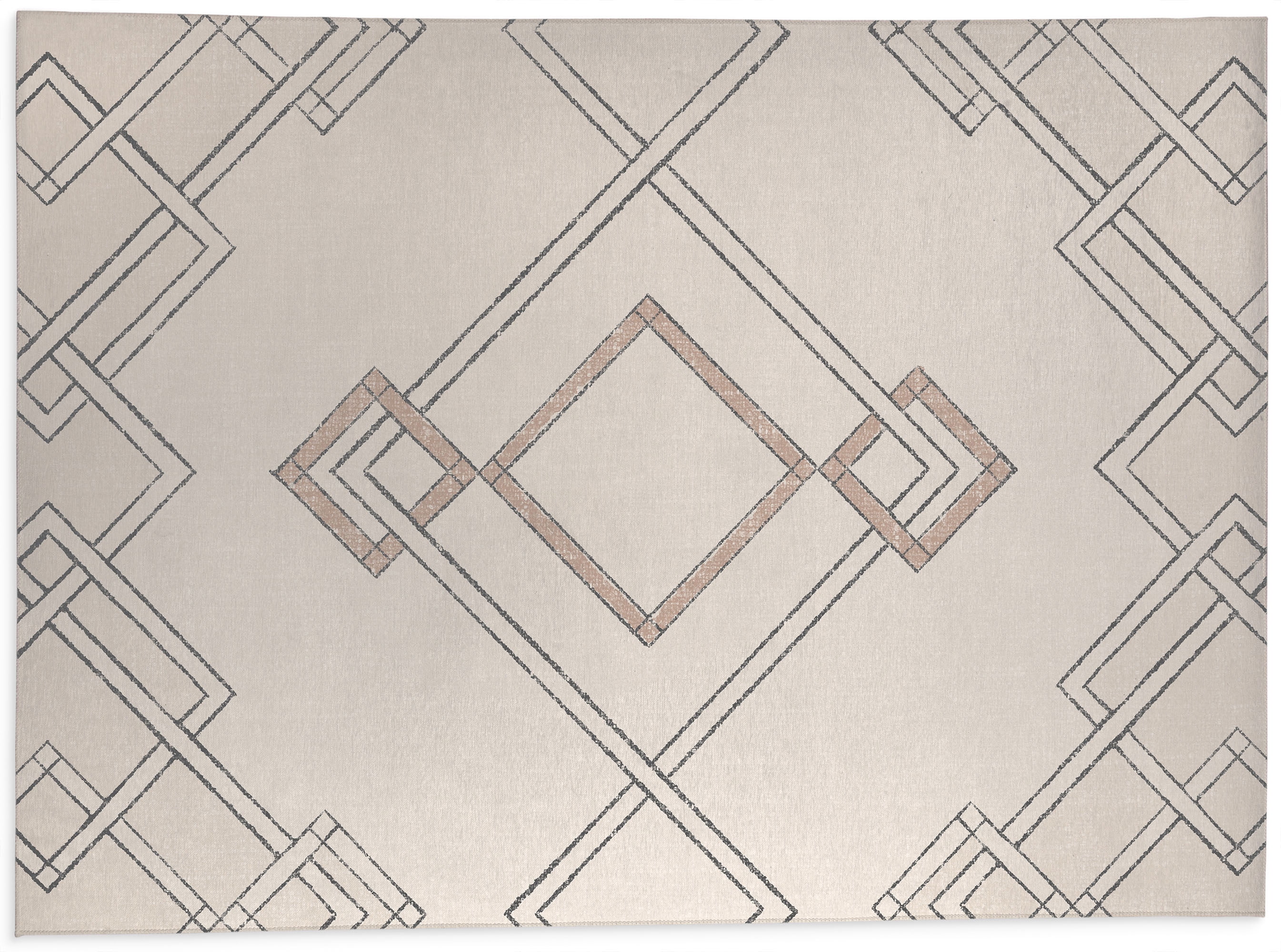 Corlotta Beige Indoor Floor Mat by Kavka Designs - Walmart.com