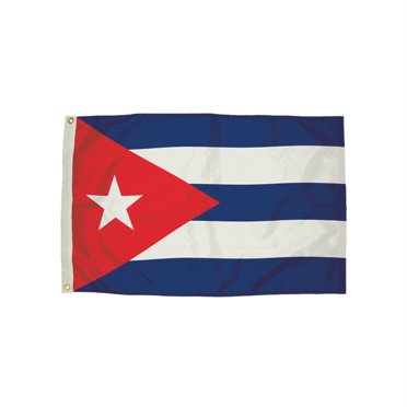 Cuba 3ft x 5ft Printed Polyester Flag - Walmart.com