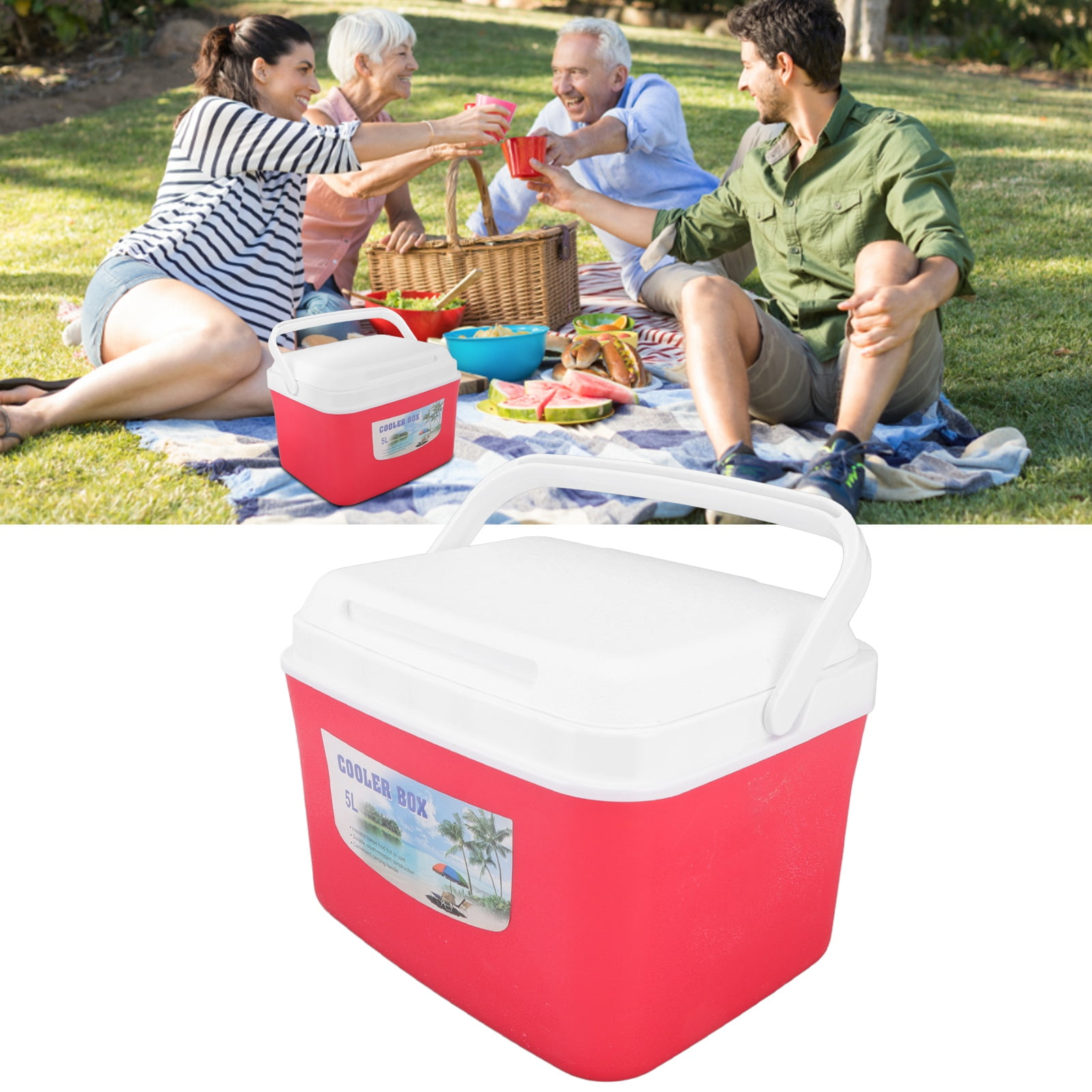 Click here for Zaqw Portable Cooler  5l Insulated Ice Box Warmer... prices