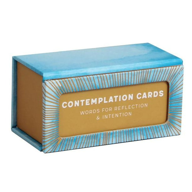 Contemplation Cards : Words for Reflection & Intention - Walmart.com