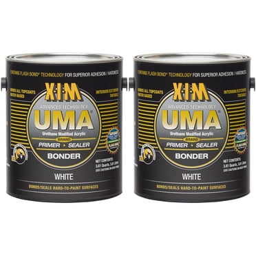 XIM, 2 Pack, 1 gal UMA Acrylic Bonder and Primer/Sealer, White ...