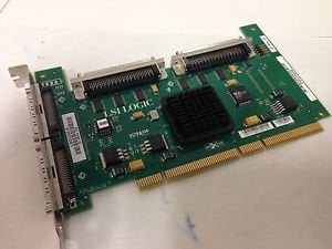 SUN 375-3365-01 SUN DUAL SCSI Adapter Card Rev. 50 LSI22320-S Sun-375-3365-01-LSI-LSI22320-S ...