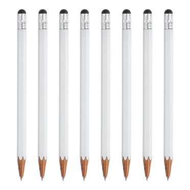4pcs Ballpoint Pen with Stylus Tip 2 in 1 Ink Pen Stylus Pens for Touch ...