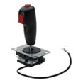 Flight Stick Vibration Joystick Top Fire Trigger Button 8 Way For Arcade Vr Game