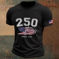 Curuila 250Th Anniversary Usa T shirts Independence Day Print Short ...