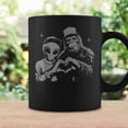 Bigfoot Alien Sasquatch Love Hand Sign Coffee Mugs - Walmart.com