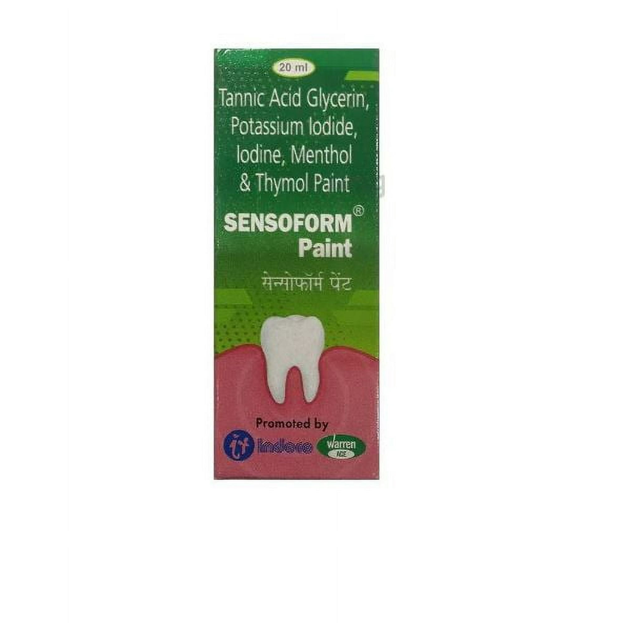 Click here for Indoco Remedies Sensoform Gum Paint For Gum Condit... prices