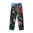 Captain America Men's pajama pants with drawstring waistband pockets ...