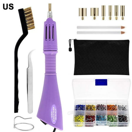 Rhinestone Hot-fix Applicator Full Set DIY rhinestone applicator Kit ...