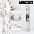 AbaBoorty 85" x15.8" White Brown Marble Contact Paper Glossy Marble ...