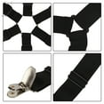 GustaveDesign Bed Sheet Clips 3 Way 6 Sides Adjustable Elastic Heavy ...