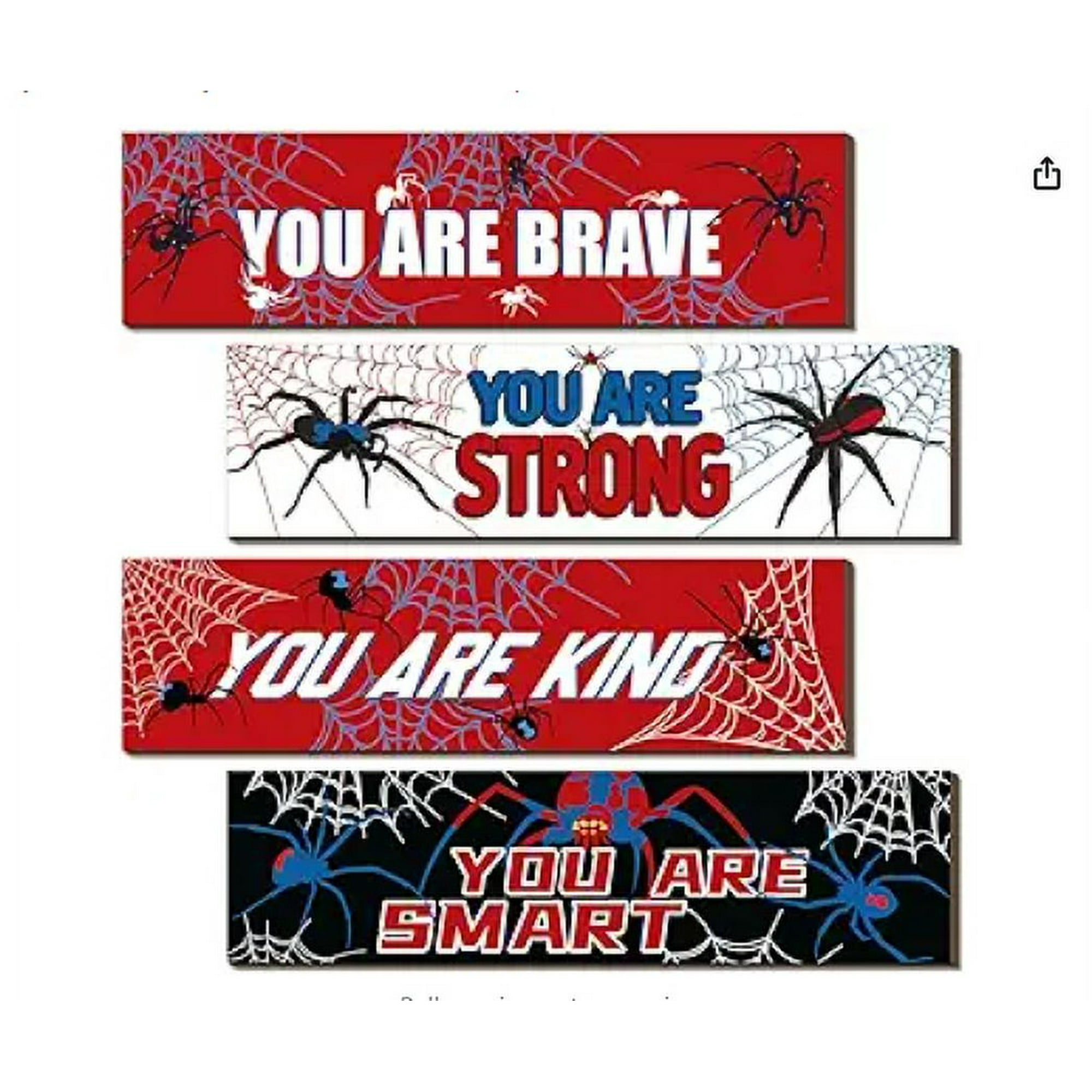 Click here for Tyeign 4-Piece Spider-Man Wooden Wall Art Signs  I... prices
