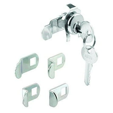 Prime-Line Mailbox Lock, 5 Cam, Chrome Finish, National 14 Keyway ...