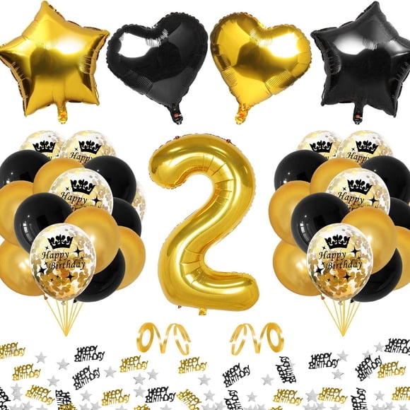 happy 2nd birthday balloons