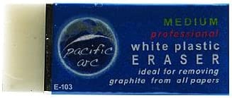 Pacific Arc, Eraser: soft white plastic - Walmart.com