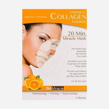 Cala Collagen essence facial mask sheets 5 count, 5 Count - Walmart.com