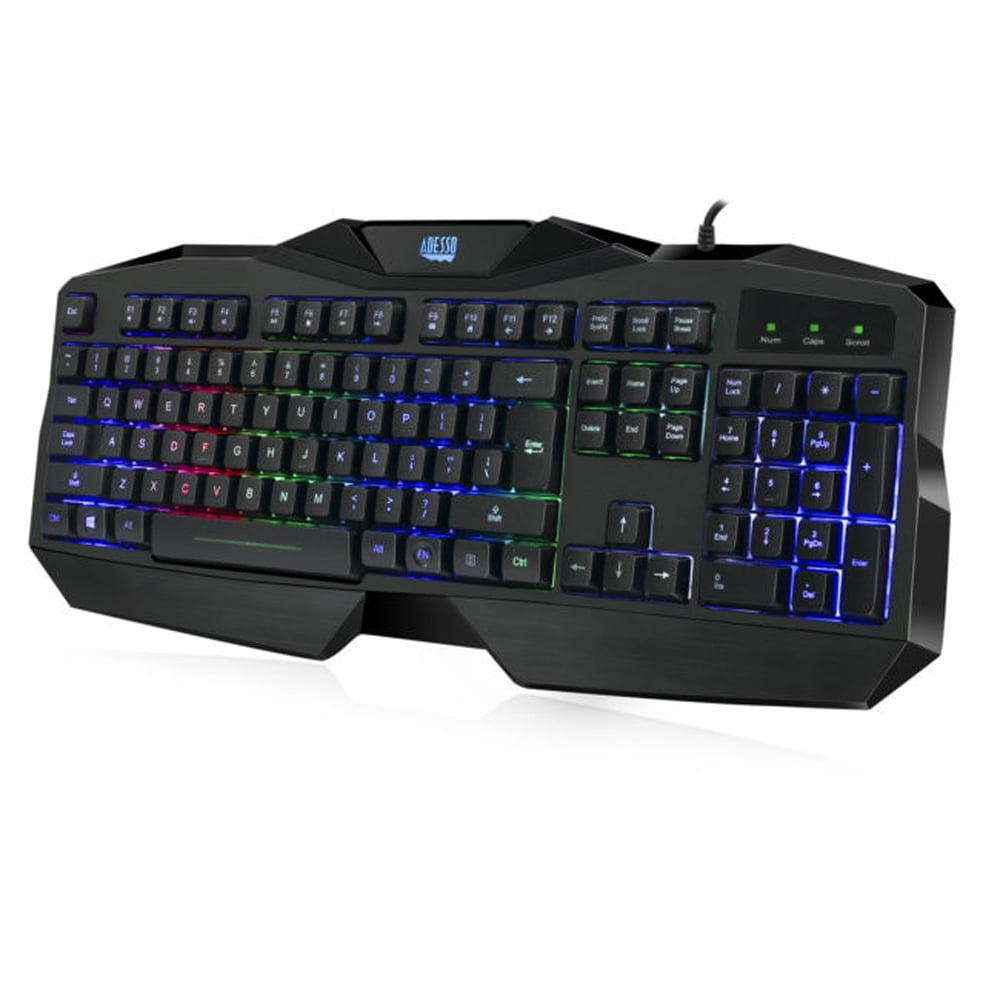 Adesso Gaming Illuminated Keyboard - Walmart.com - Walmart.com