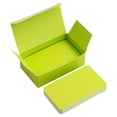 100PCS Blank Index Cards 3.5x2 inches Note Cards Cardstock Flash Cards ...