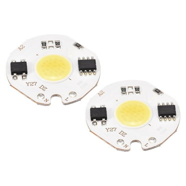 Uxcell LED Chip Bulb 110V 7W Cool White 6000-6500K High Power ...