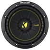 KICKER CompC 8-Inch Dual 4 Ohm SVC Car Subwoofer - 200W RMS Power ...