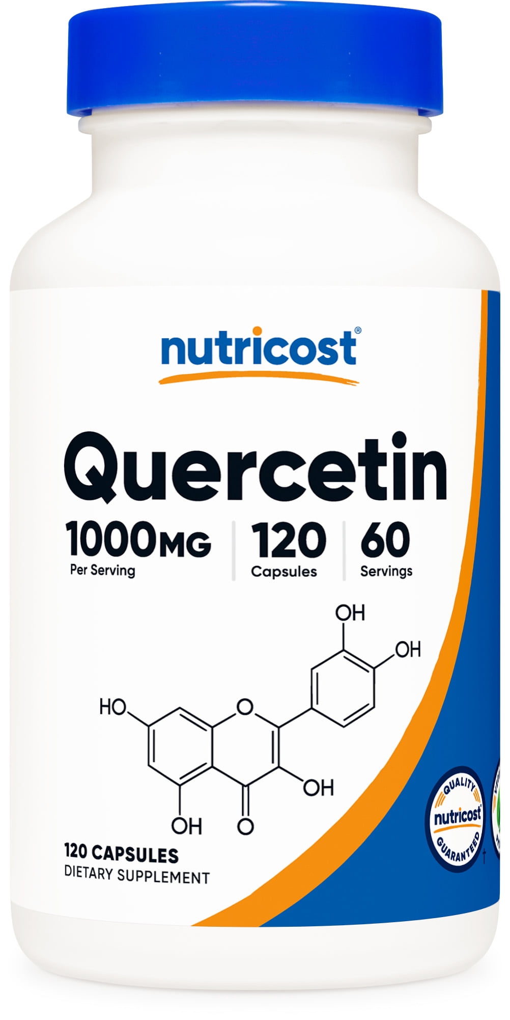 Nutricost Quercetin 1000mg, 120 Capsules - 60 Servings, 500mg Per ...