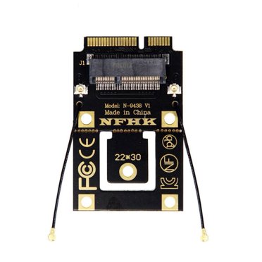 IOCrest Mini PCI-e WiFi 802.11n Card Realtek RT2860 with Mini PCI-e to ...