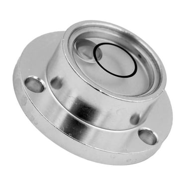 4 Packs Round Bubble Level 12x6mm Mini Circular Bullseye Spirit Levels ...