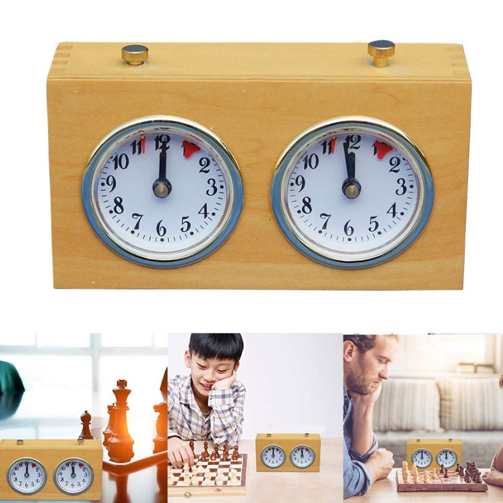 mmirethe Chess Timer Professional Analogue Clock Mechanical Count Up ...