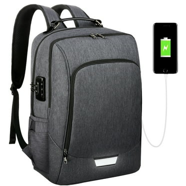 OPACK Extra Large RFID-Safe Travel Backpack with USB Charging Port ...