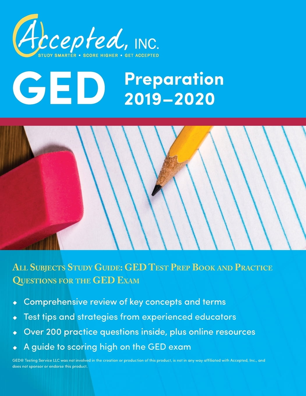 GED Preparation 2019 2020 All Subjects Study Guide GED Test Prep Book 