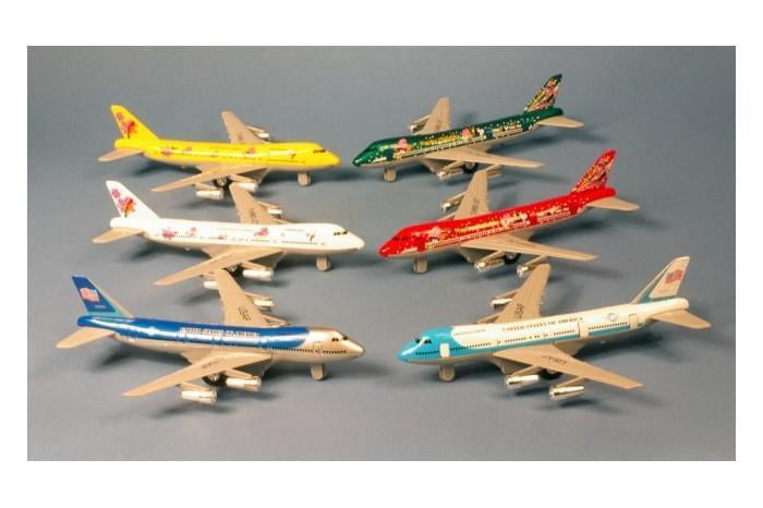 Pull Back 747 Airplane 1 unit from Assortment - Walmart.com