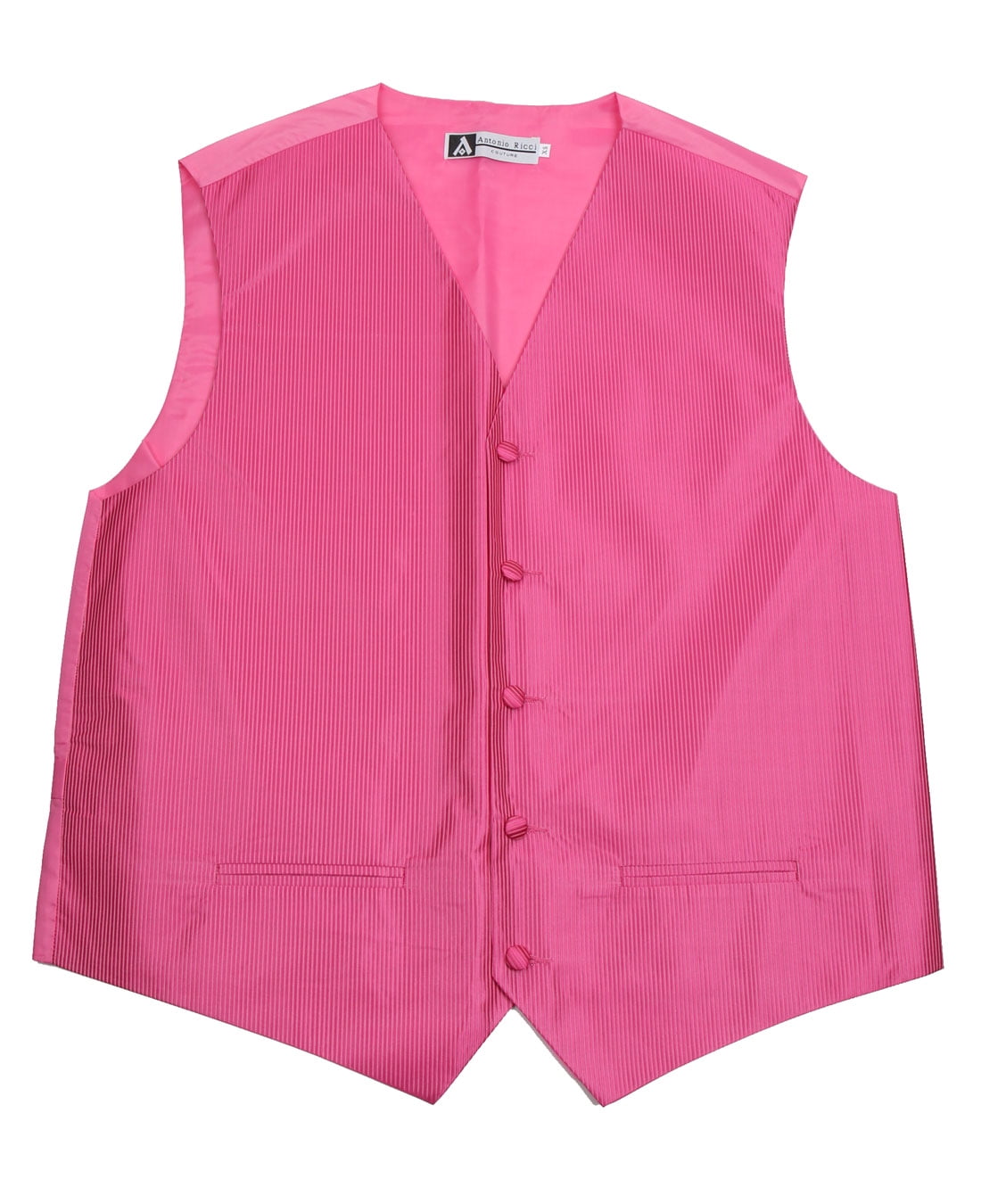 Men's Solid Formal Vest Fuchsia for Tuxedo and Suit - Walmart.com