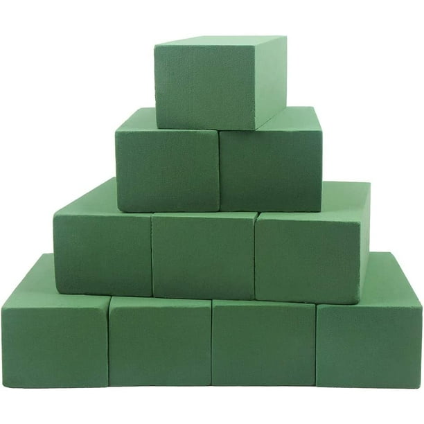 CCINEE Floral Foam Bricks,Florist Styrofoam Green Wet Blocks Supplies ...