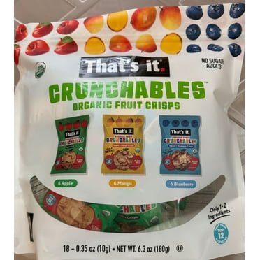 CRISPY GREEN Tropical Freeze Dried Pineapple, 100% Fruit, Non GMO ...