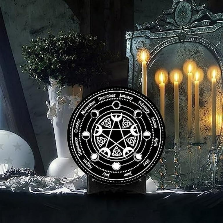 Wiccan Moon Wheel