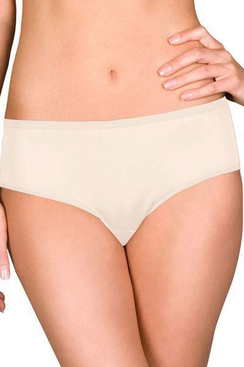 Velrose Lingerie Shadowline Hidden Elastic Nylon Hipster Panty, 3-Pack 11032/11032X-3PK ...