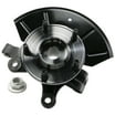 Crown Automotive 68088498AD Steering Knuckle and Hub Assembly, Black ...