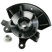 Crown Automotive 68088498AD Steering Knuckle and Hub Assembly, Black ...