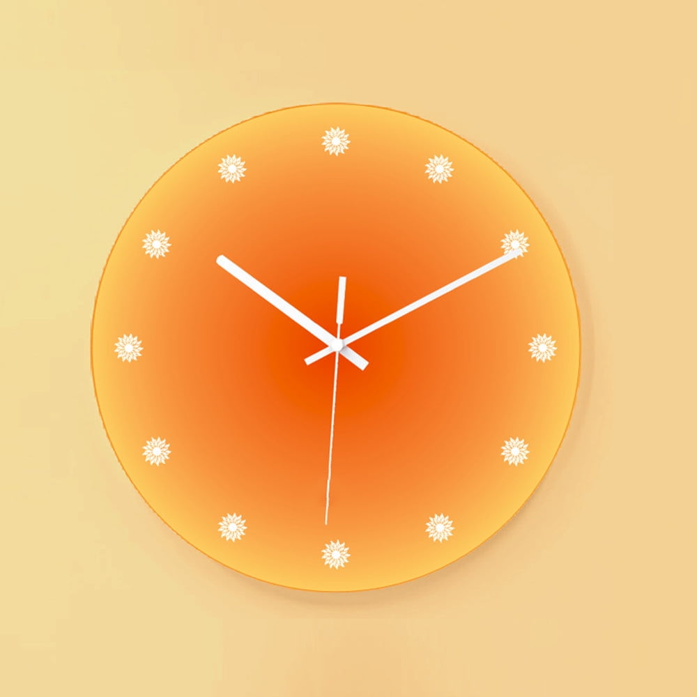 30CM Sunset Hanging Clocks Creative Clock for Home Decoration for Porch ...