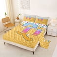 Catabedysis Rainbow Drip Monogrammed Print Queen Sheets For Boys ...