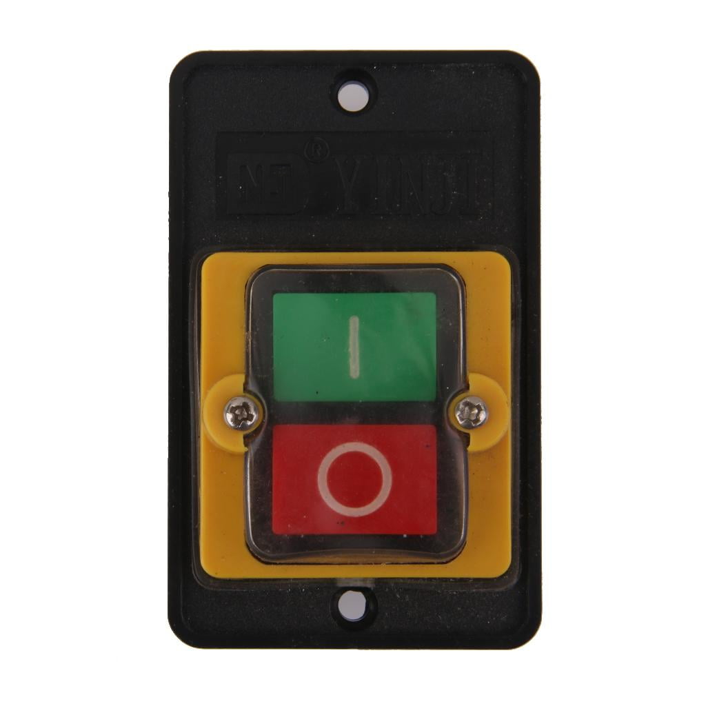 Square Press Button Switch Self-locking Latching Water /380V 10A ...