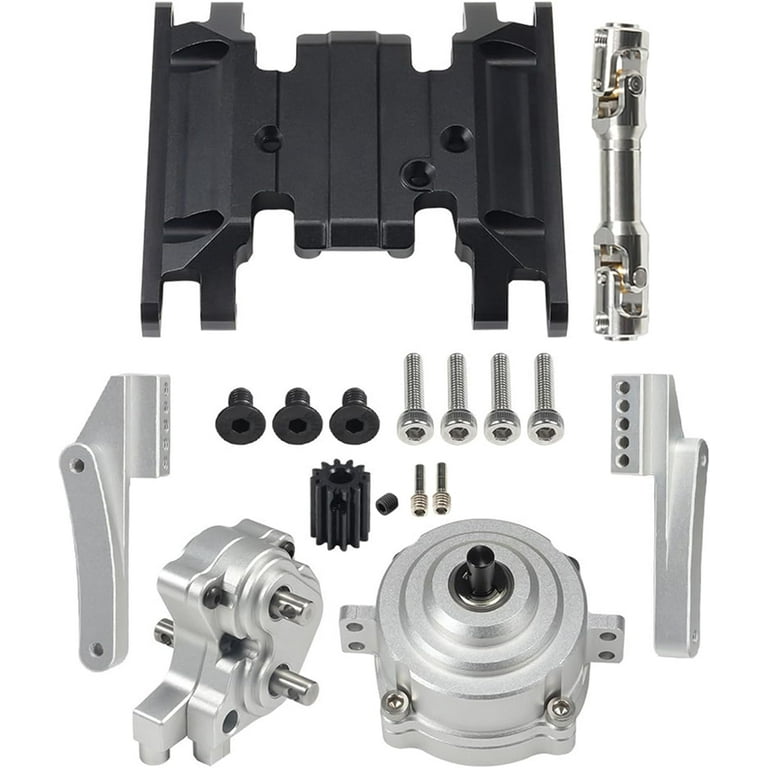Scx10 Transmission COOWOO Planetary Gearbox Transfer Case Short Drive ...