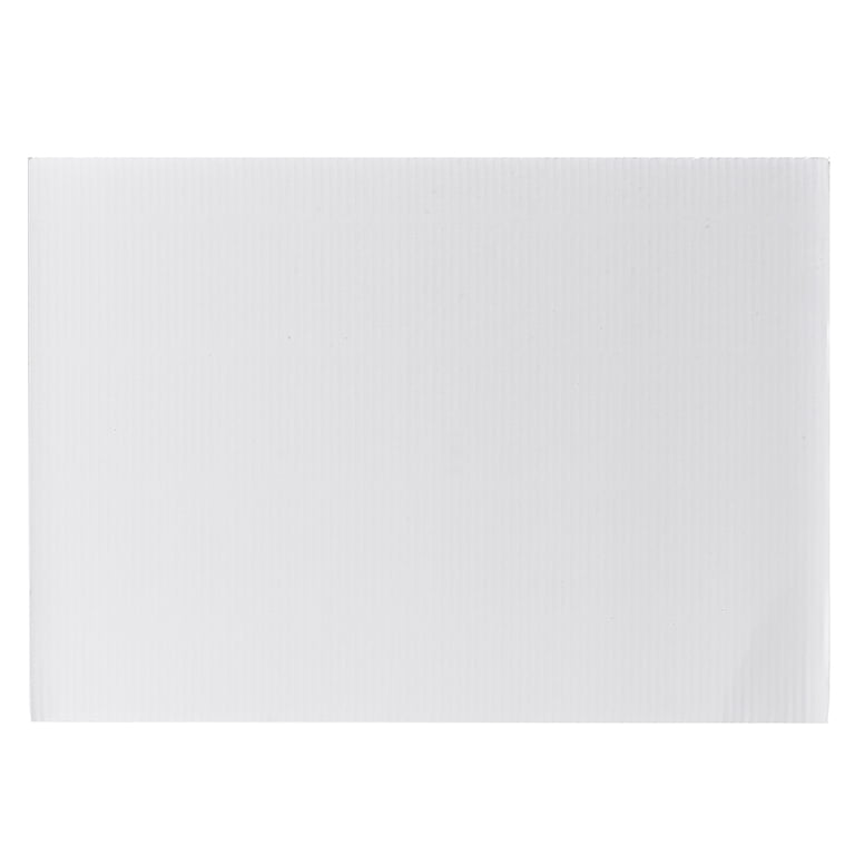 White Corrugated Cardboard Texture