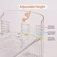 6-Pack Transparent Shoe Stacker Rack Organizer for Closet, Adjustable ...