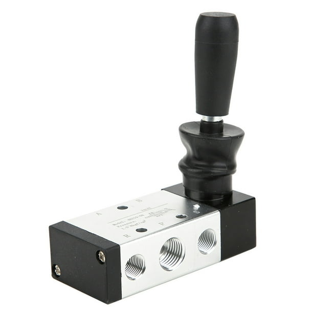 Válvula neumática manual, válvula de control manual neumática Válvula ...