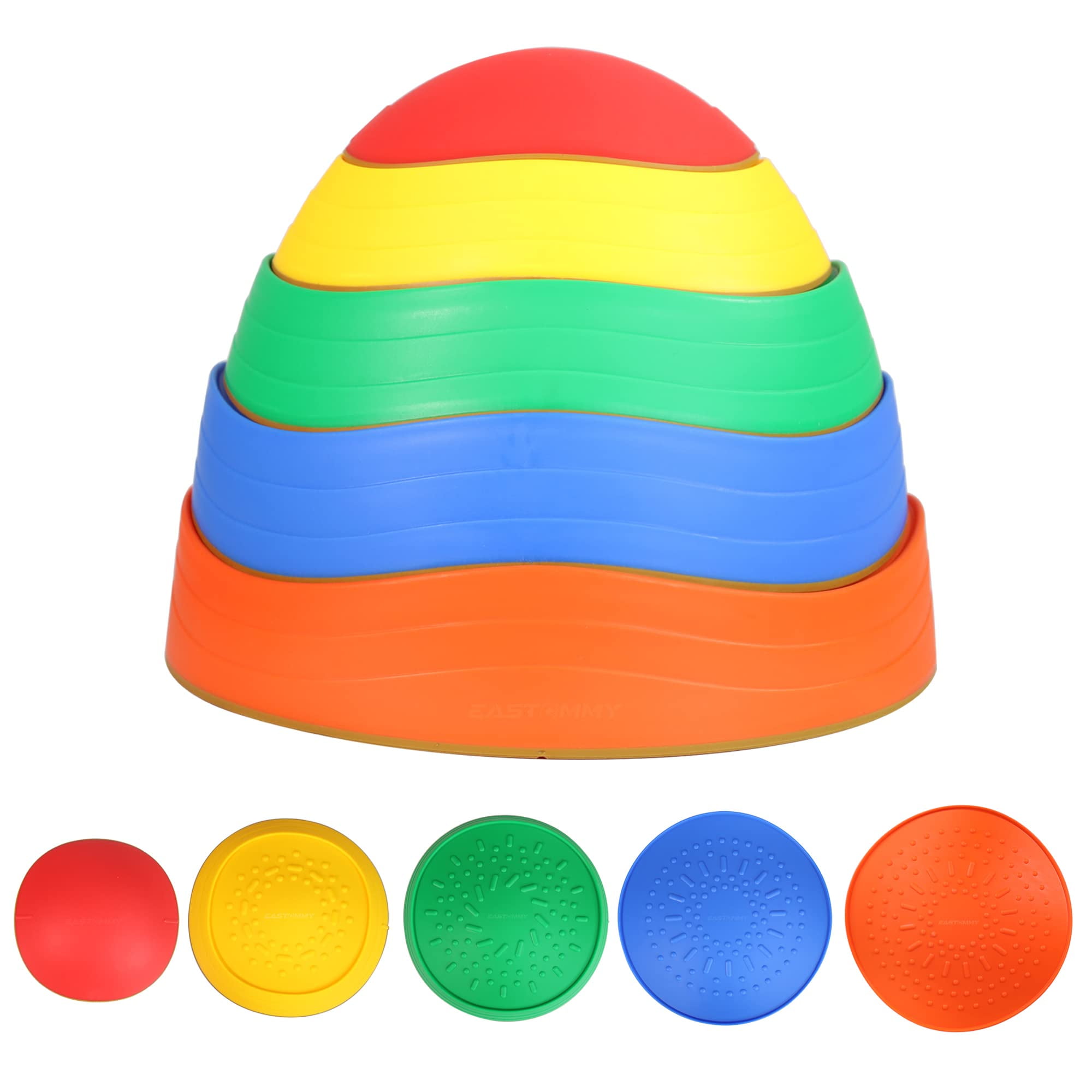 WYZworks - Balance Stepping Stones for Kids - Jumping Steps Stones ...